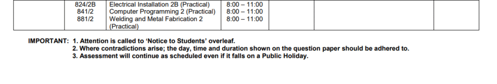 The Form Two National Assessment Time Table for 2025: Great News for ...