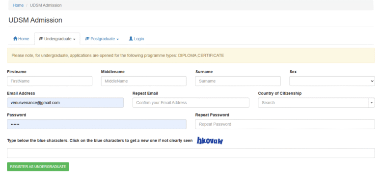 UDSM Admission Fast-Track: Your Roadmap to University Success 2025 ...