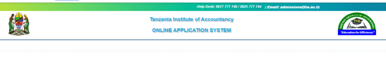 Tanzania Institute of Accountancy TIA Admission Made Easy: Apply, Track ...